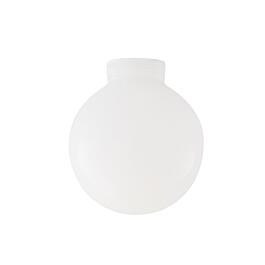 Opal Threaded Glass Globe Lamp Shade 12cm | Church Lighting
