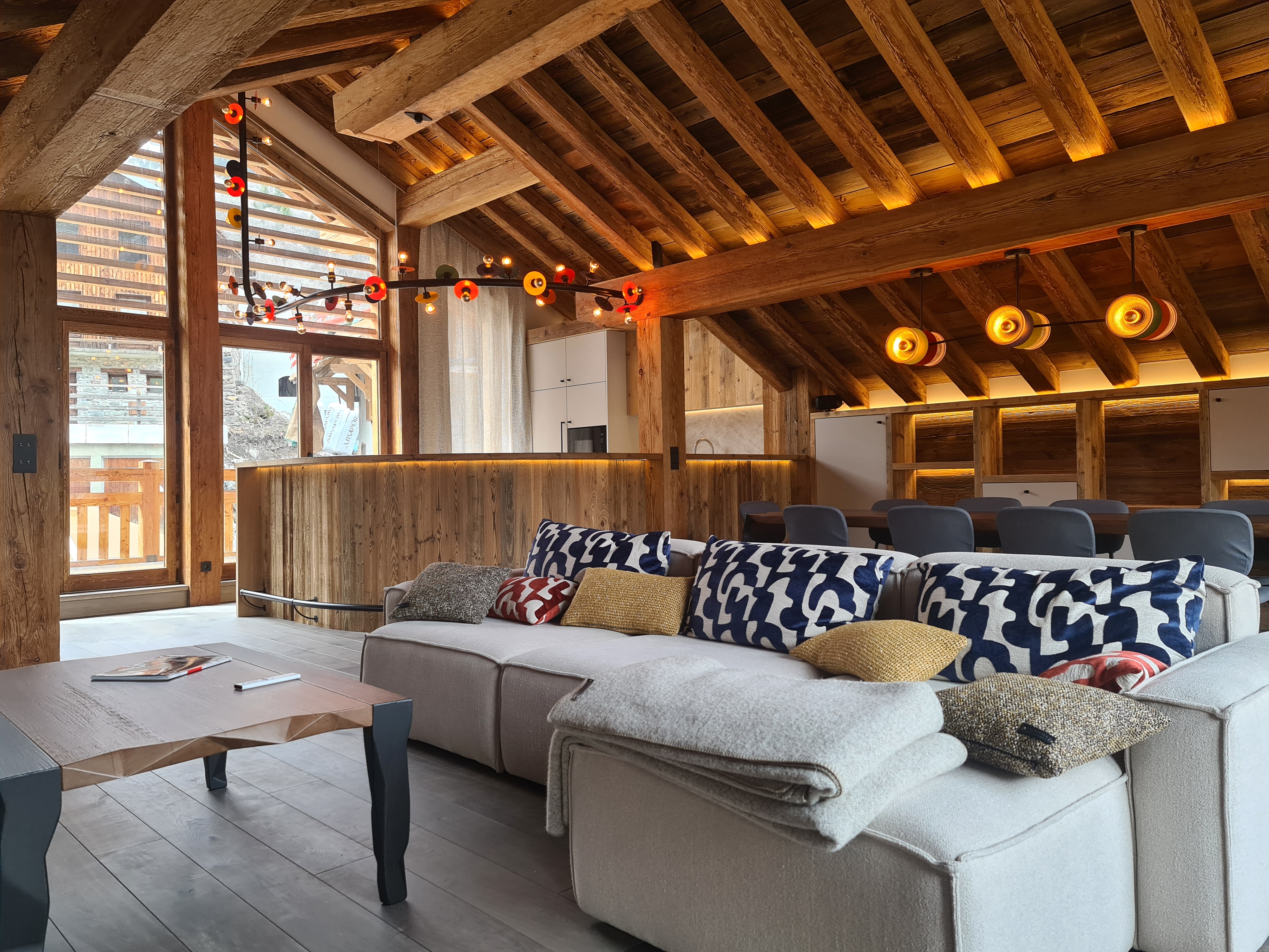 The Ladybird: Bespoke Lighting in Cosy Chalet | Church Lighting